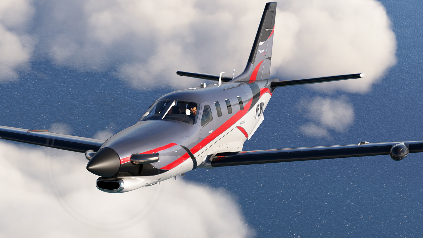 Asobo TBM 930 N53HK (Dynamic Registration) 对于 Microsoft Flight ...