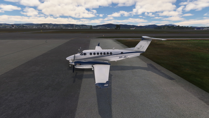 Asobo_BKSQ King Air 350 PP-JBJ for Microsoft Flight Simulator | MSFS