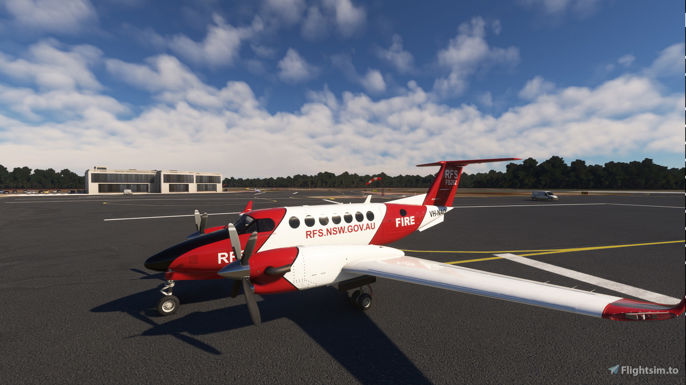 Asobo/Blacksquare King Air 350 NSW RFS FireScan 202 für Microsoft ...