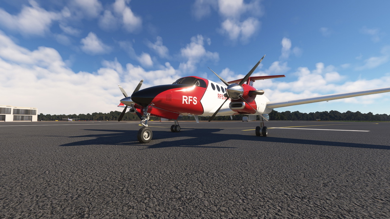 Asobo/Blacksquare King Air 350 NSW RFS FireScan 202 für Microsoft ...
