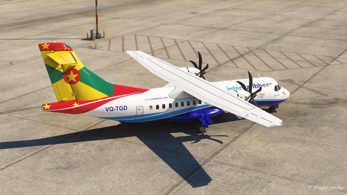 Asobo/Hans ATR 72-600 Inter Caribbean Airways (VQ-TGD) for Microsoft ...