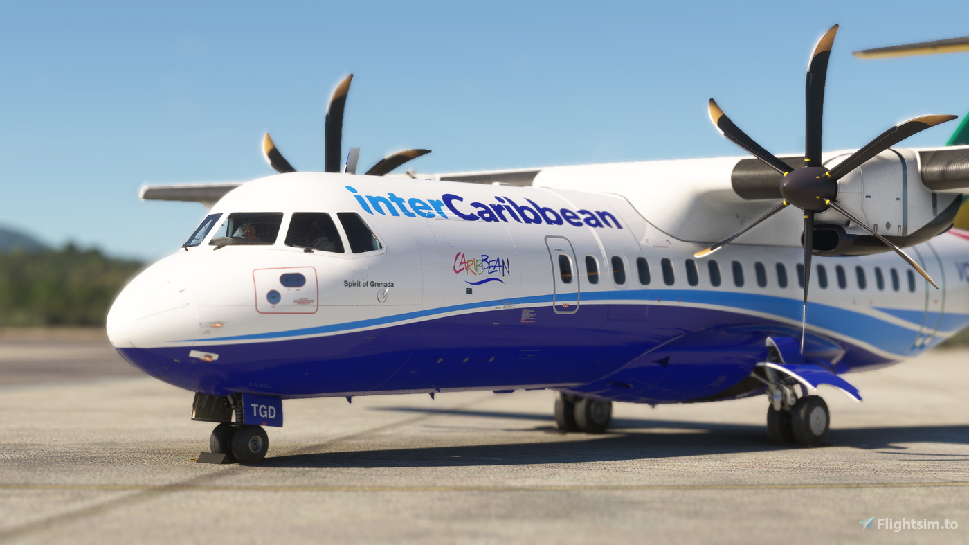 Asobo/Hans ATR 72-600 Inter Caribbean Airways (VQ-TGD) para Microsoft ...