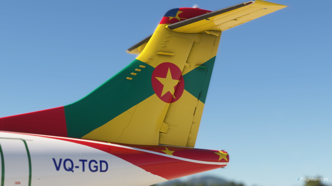 Asobo/Hans ATR 72-600 Inter Caribbean Airways (VQ-TGD) 对于 Microsoft ...