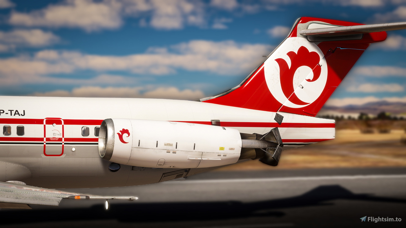 Ata Airlines (EP-TAJ) MD-82 for Microsoft Flight Simulator | MSFS