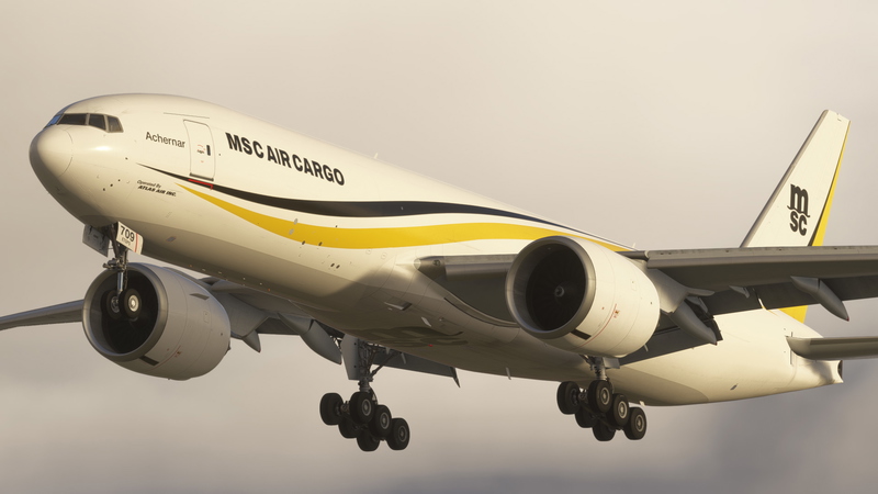 Atlas Air | Pack | PMDG 777F for Microsoft Flight Simulator | MSFS