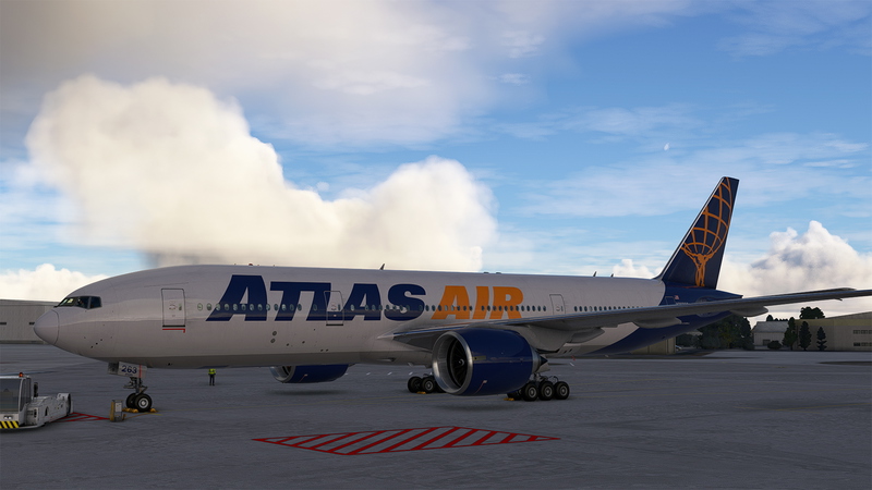 Atlas Air PMDG B777-200ER for Microsoft Flight Simulator | MSFS