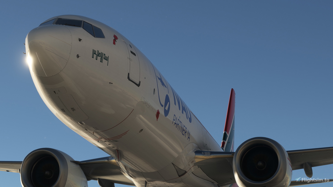 Atlas Skyways [IVAO Partner VA] w/Cabin | iFly 737 MAX 8 for Microsoft ...