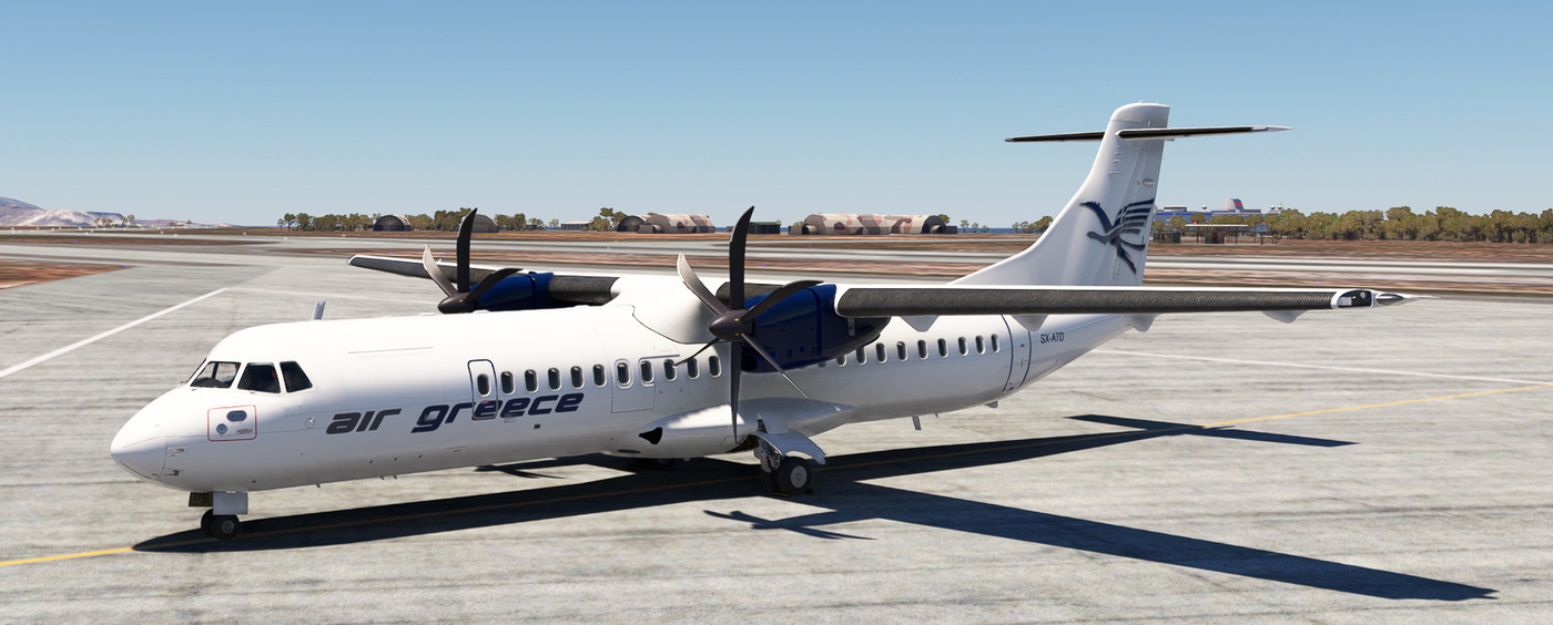 ATR 72-600 Air Greece Livery for Microsoft Flight Simulator | MSFS