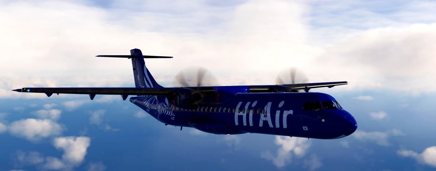 ATR 72 Hi Air Blue livery for Microsoft Flight Simulator | Feed