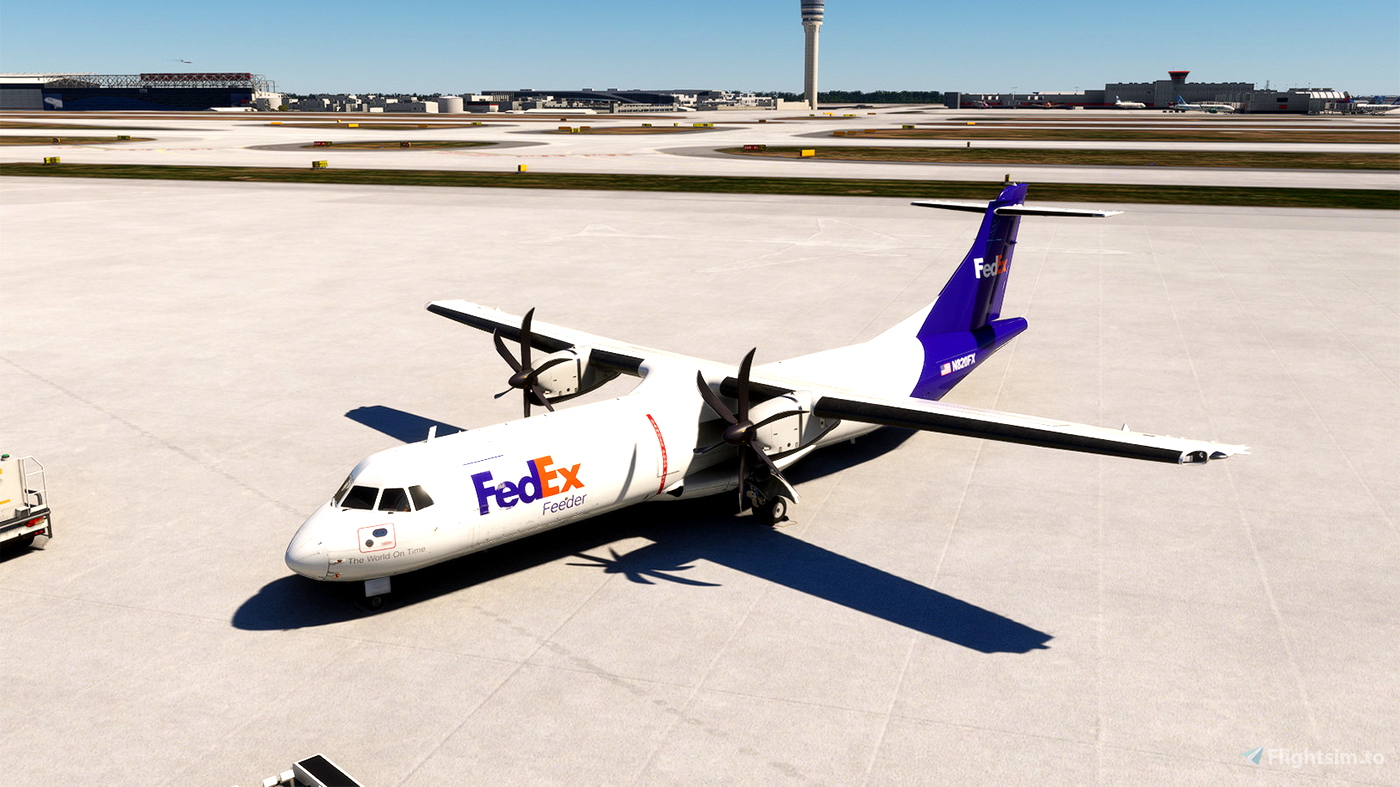 ATR72 FedEx - Mountain Air Cargo (Real Cargo Interior)[4K] for ...