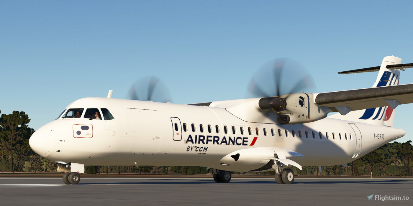Startrailman ATR72 Air France By CCM für Microsoft Flight Simulator | MSFS