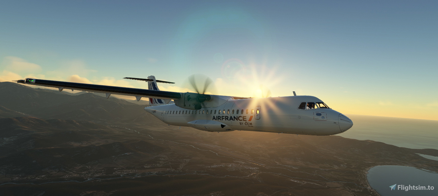 Startrailman ATR72 Air France By CCM for Microsoft Flight Simulator | MSFS