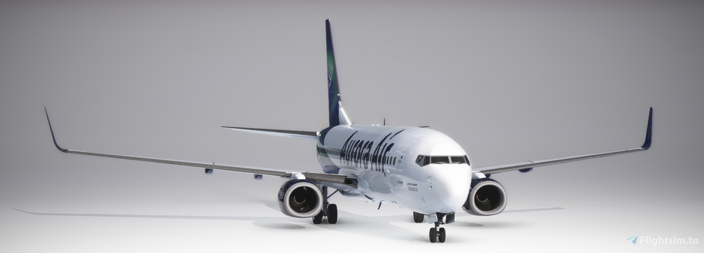 Aurora Air - PMDG 737-800 LN-RFH "Nidaros" for Microsoft Flight Simulator | MSFS