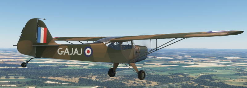 Auster J1 Autocrat Liveries for Microsoft Flight Simulator | MSFS