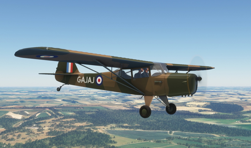 Auster Autocrat (Auster Alpha J-1N) 'G-AJAJ' for Microsoft Flight ...