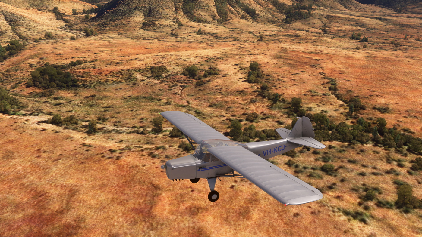 Auster J-1 Autocrat VH-KCJ for Microsoft Flight Simulator | MSFS