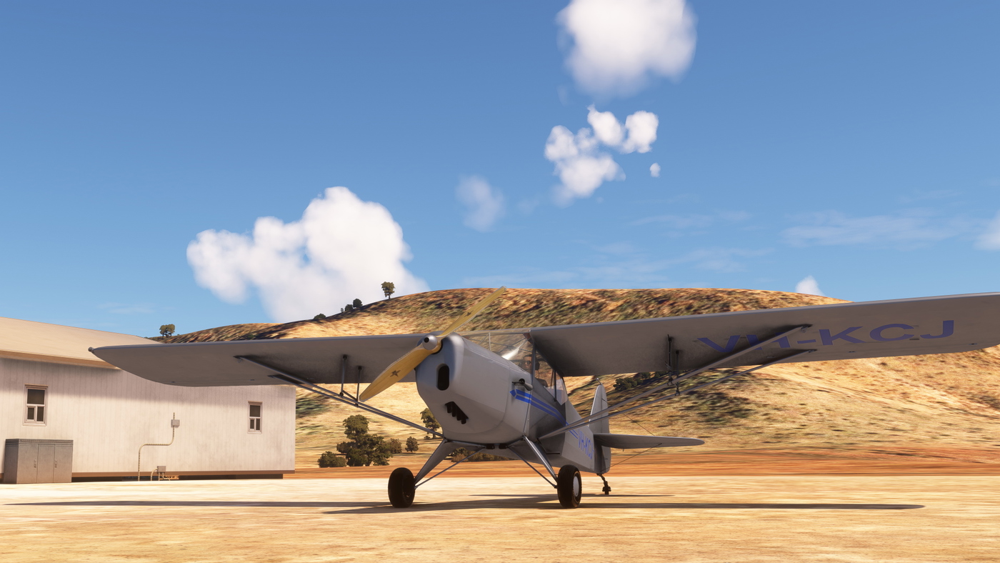 Auster J-1 Autocrat VH-KCJ for Microsoft Flight Simulator | MSFS