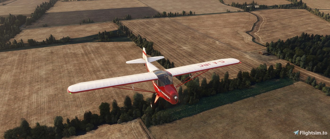 Auster J1 Autocrat G-AJRC for Microsoft Flight Simulator | MSFS