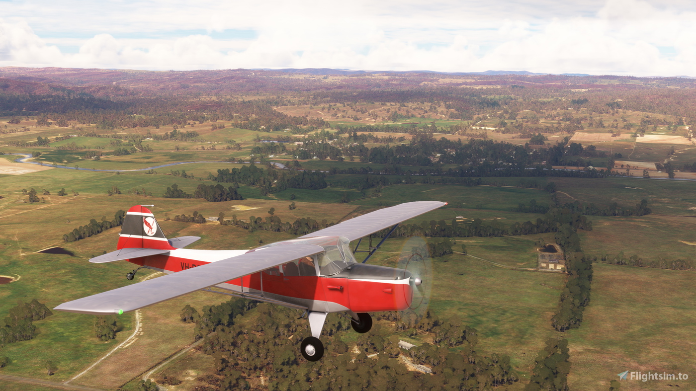 Auster J1 Autocrat VH-PCY for Microsoft Flight Simulator | MSFS