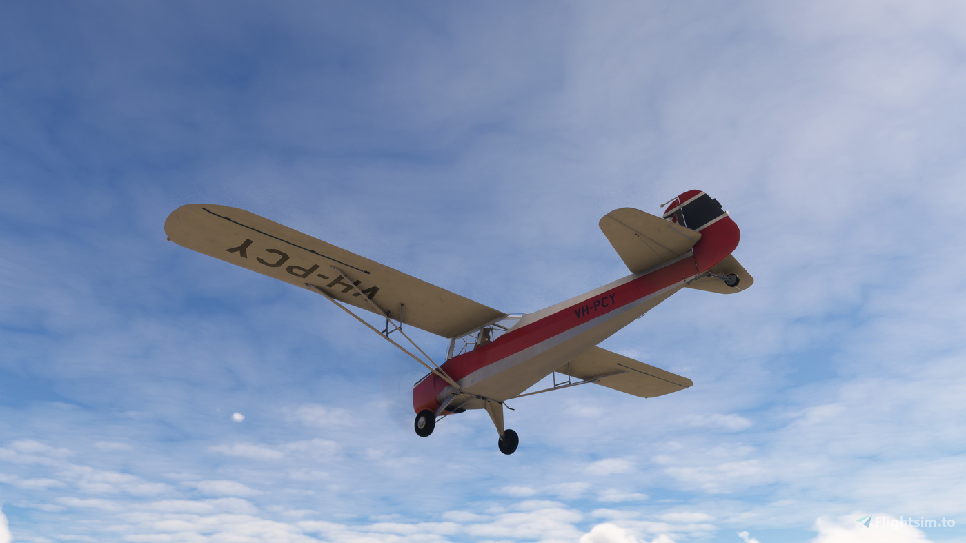Auster J1 Autocrat VH-PCY for Microsoft Flight Simulator | MSFS