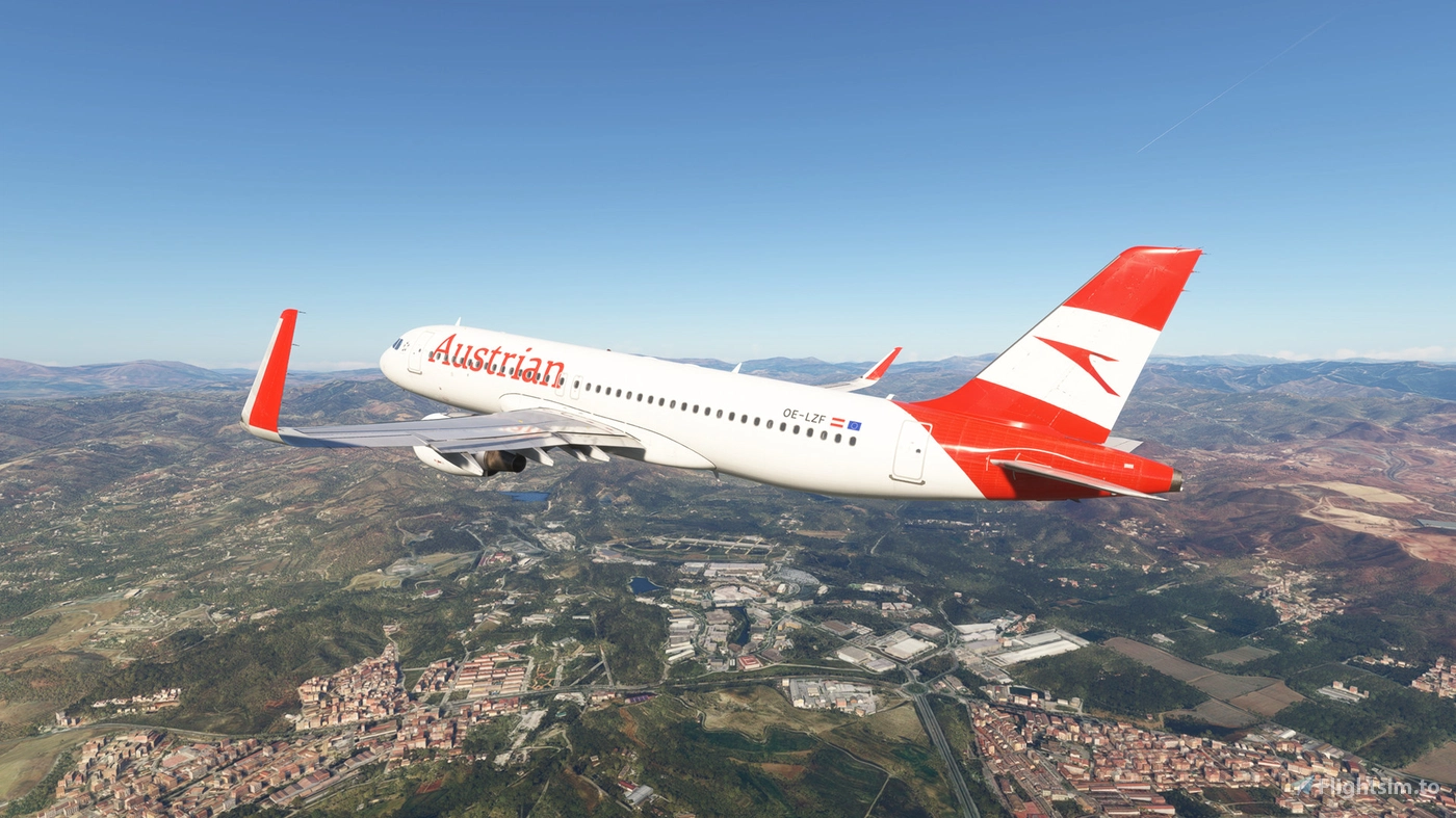 Austrian A320 SL Pack [OE-LZF, OE-LZE] with custom cabin + EFB ...