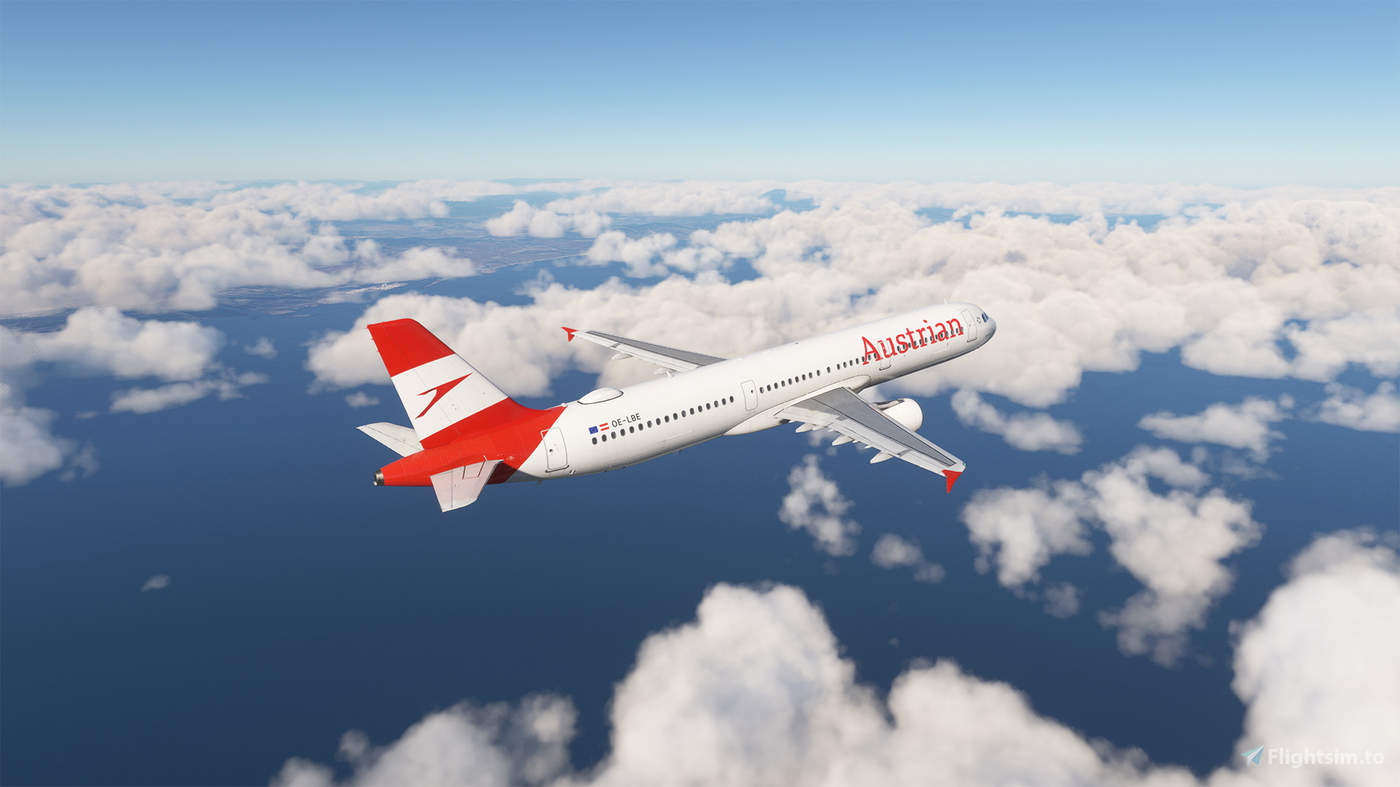 Austrian A321-100/200 Fleet Pack with cabin + EFB backgrounds for Fenix A321 [8K+4K] for ...