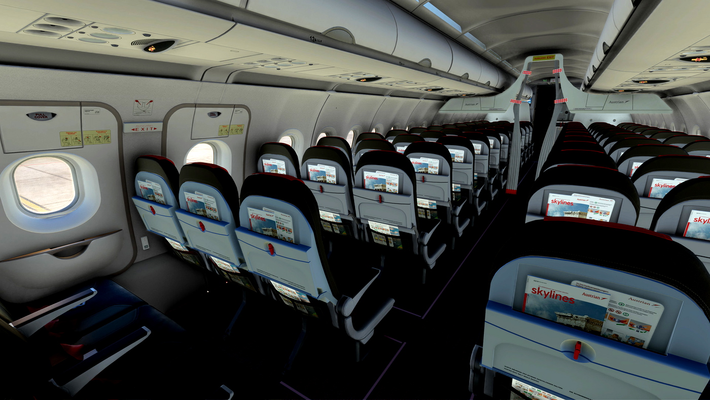 Austrian OE-LBO with custom cabin + EIS1 visual mod + EFB backgrounds ...