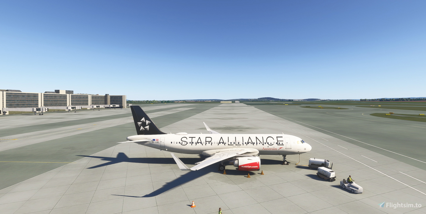 Austrian (OE-LBZ) | iniBuilds Airbus A320neo - MSFS 2024 til Microsoft Flight Simulator | MSFS