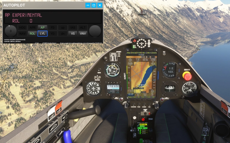 Autopilot InGame Toolbar Panel for Microsoft Flight Simulator | MSFS