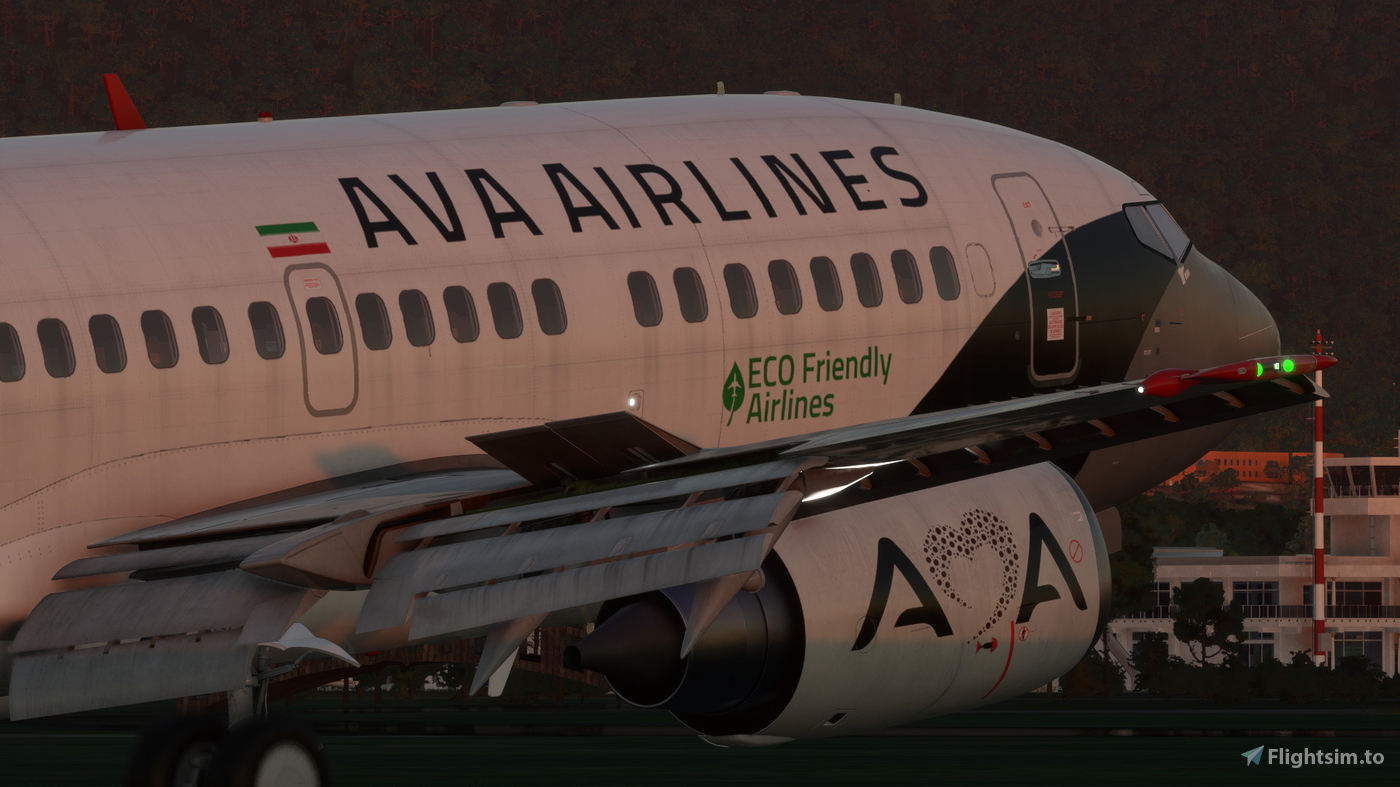 AVA Airlines Iran | CSS 737-500 for Microsoft Flight Simulator | MSFS