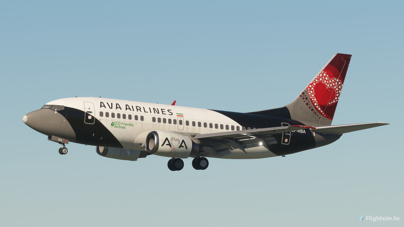 AVA Airlines Iran | CSS 737-500 for Microsoft Flight Simulator | MSFS