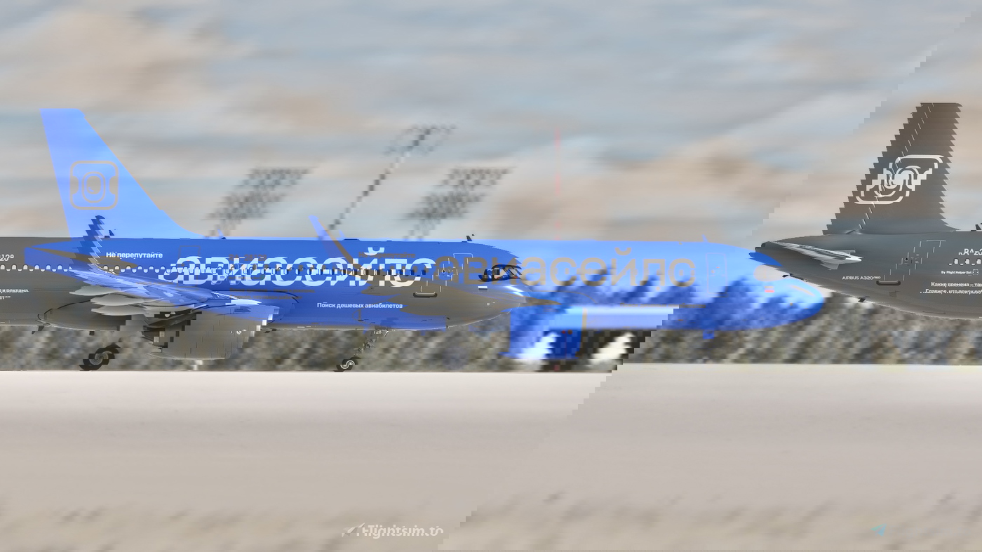 [A32NX] Aviasales | RA-28128 | FlyByWire | 8K Textures | Fictional 对于 Microsoft Flight Simulator ...