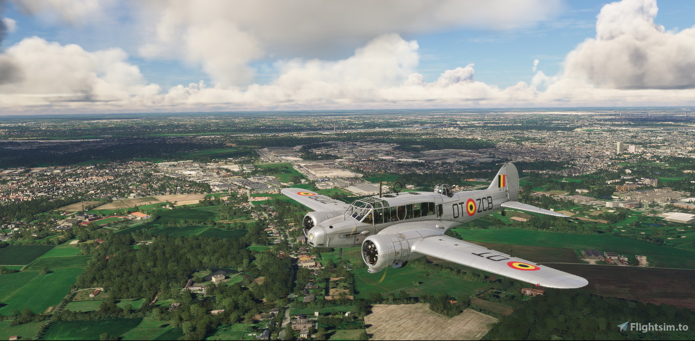 Avro Anson Belgian Air Force NA-5 / OT-ZCB for Microsoft Flight ...