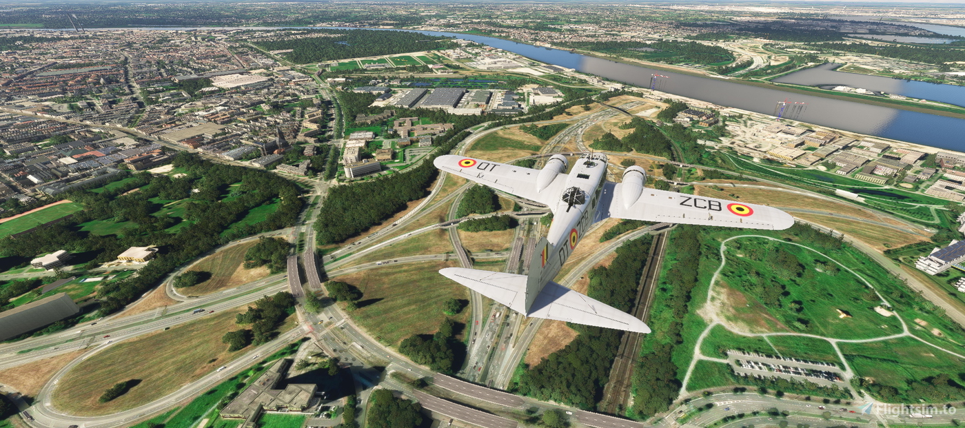 Avro Anson Belgian Air Force NA-5 / OT-ZCB for Microsoft Flight ...