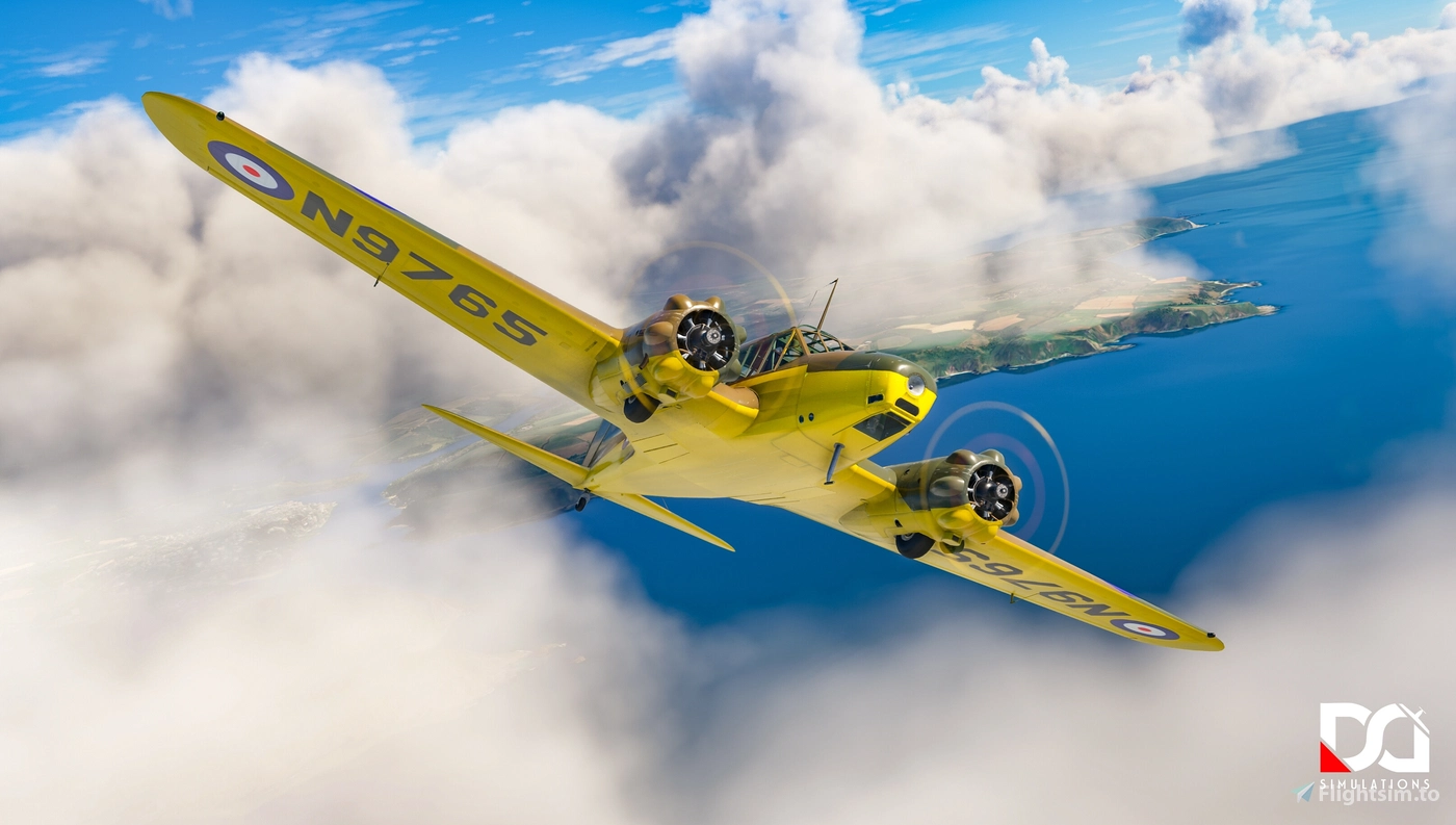Avro Anson Mk1 для Microsoft Flight Simulator | MSFS