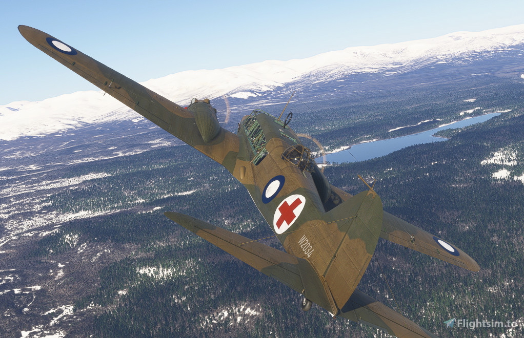 Avro Anson MK1 Royal Australian Air Force W2034 dla Microsoft Flight ...