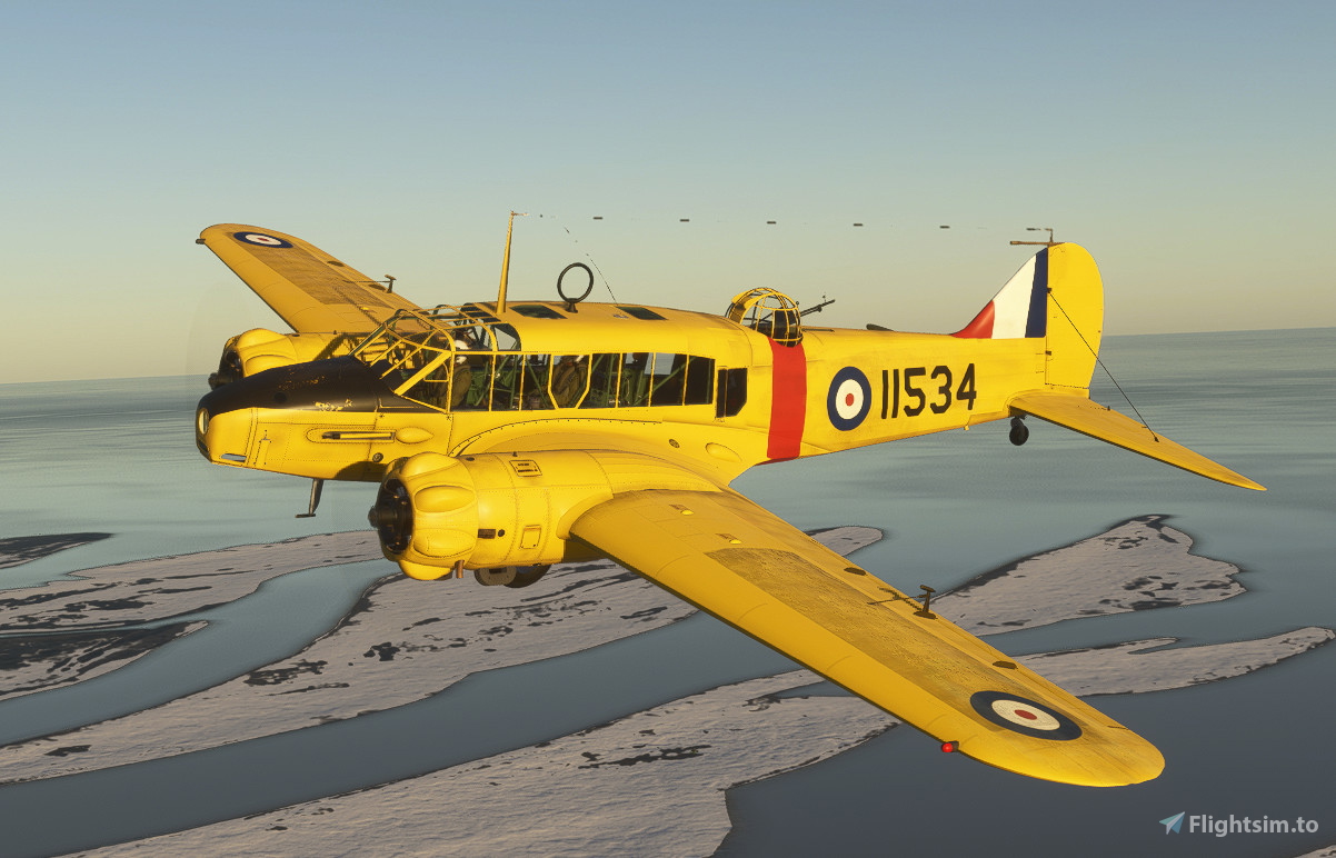 Avro Anson MK1 Royal Canadian Air Force 11534 for Microsoft Flight ...