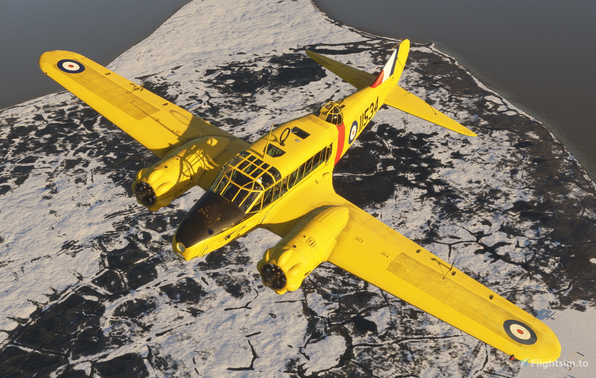 Avro Anson MK1 Royal Canadian Air Force 11534 för Microsoft Flight ...