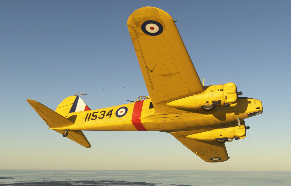 Avro Anson MK1 Royal Canadian Air Force 11534 för Microsoft Flight ...