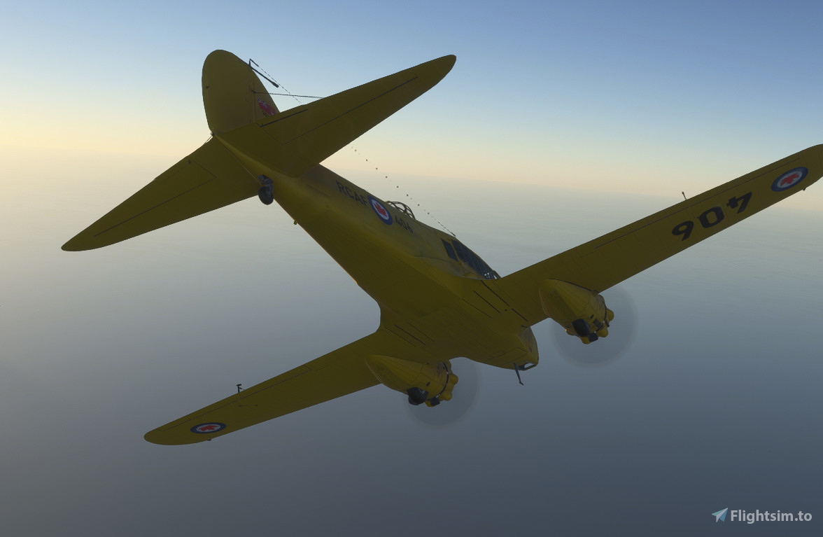 Avro Anson MK1 Royal Canadian Air Force 406 für Microsoft Flight ...