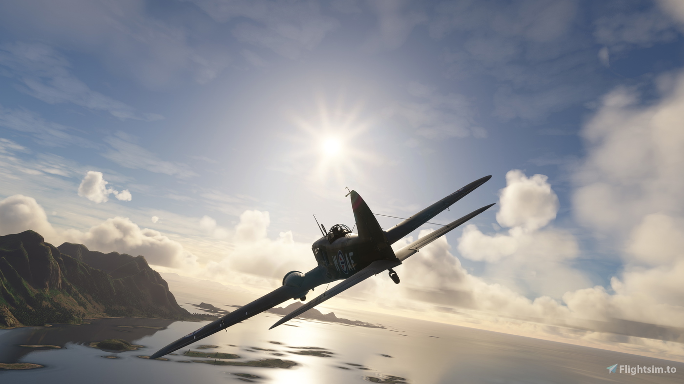 Avro Anson Norwegian Air Force AF-W para Microsoft Flight Simulator | MSFS
