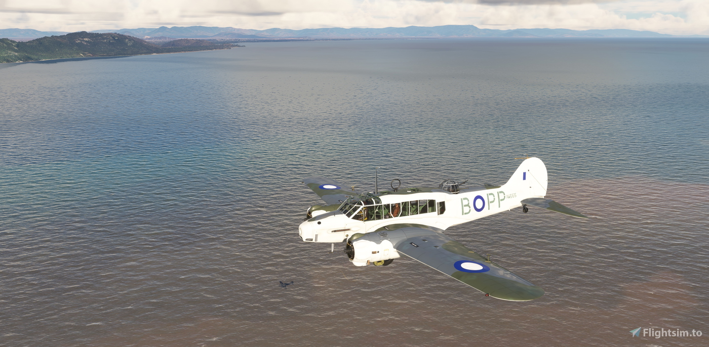 Avro Anson RAAF AW665 PP-B pour Microsoft Flight Simulator | MSFS