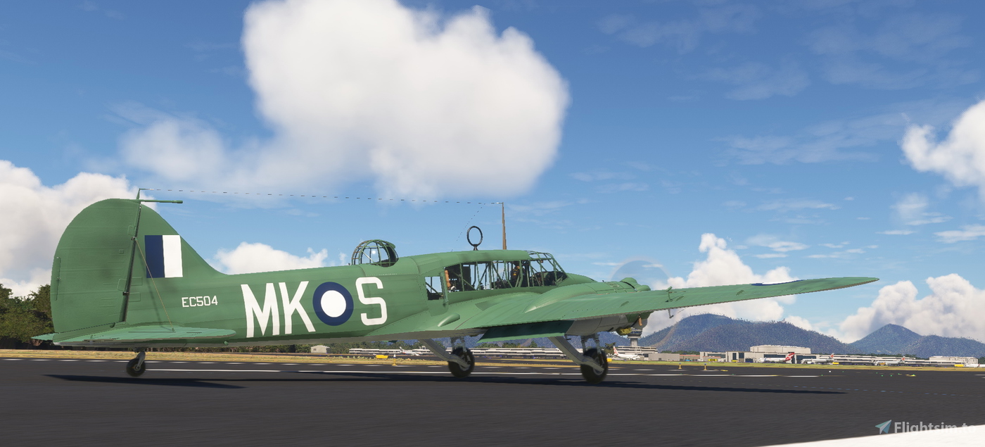 Avro Anson RAAF EG504 MK-S für Microsoft Flight Simulator | MSFS