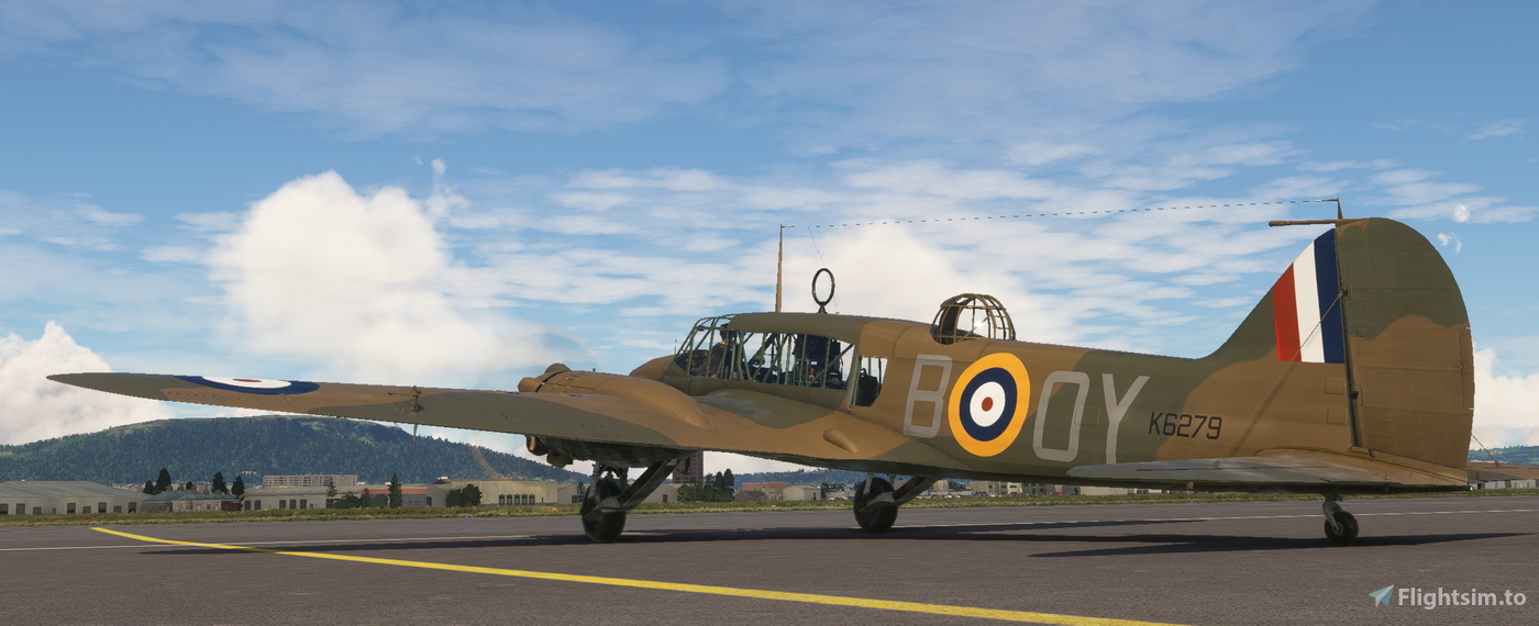 Avro Anson RAAF EG504 MK-S für Microsoft Flight Simulator | MSFS