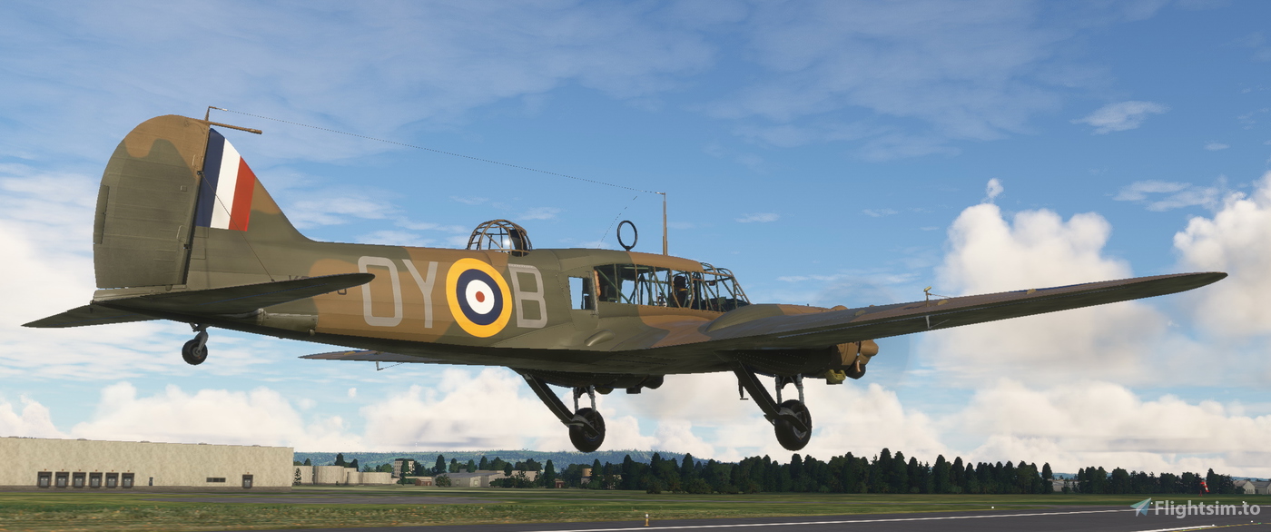 Avro Anson RAAF EG504 MK-S para Microsoft Flight Simulator | MSFS