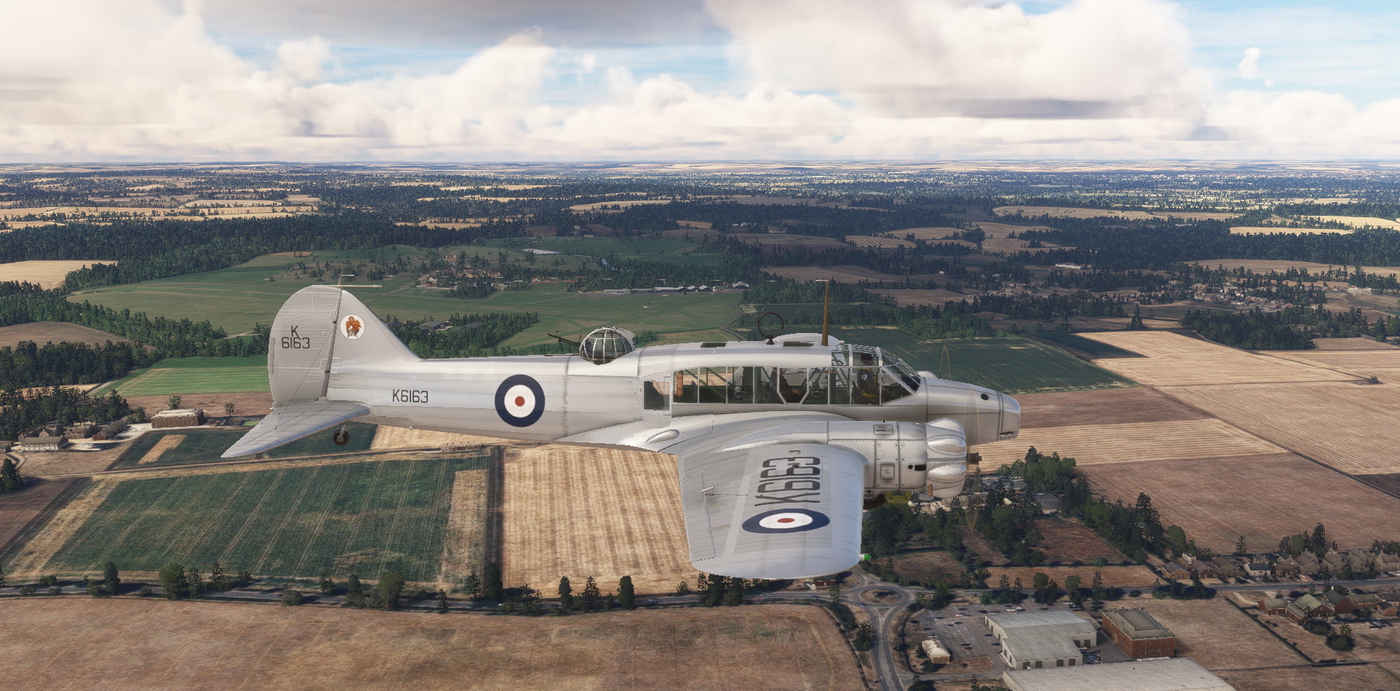 Avro Anson RAF K6163 Cental Flying School 1937 a oldalon. Microsoft ...