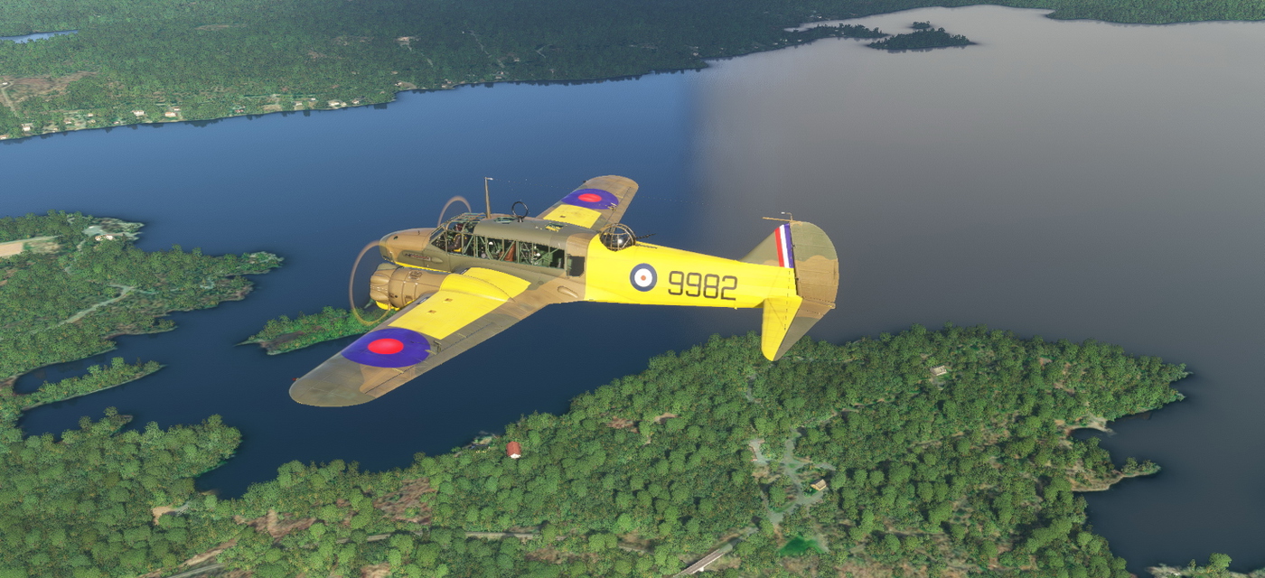 Avro Anson RCAF #9982 for Microsoft Flight Simulator | MSFS