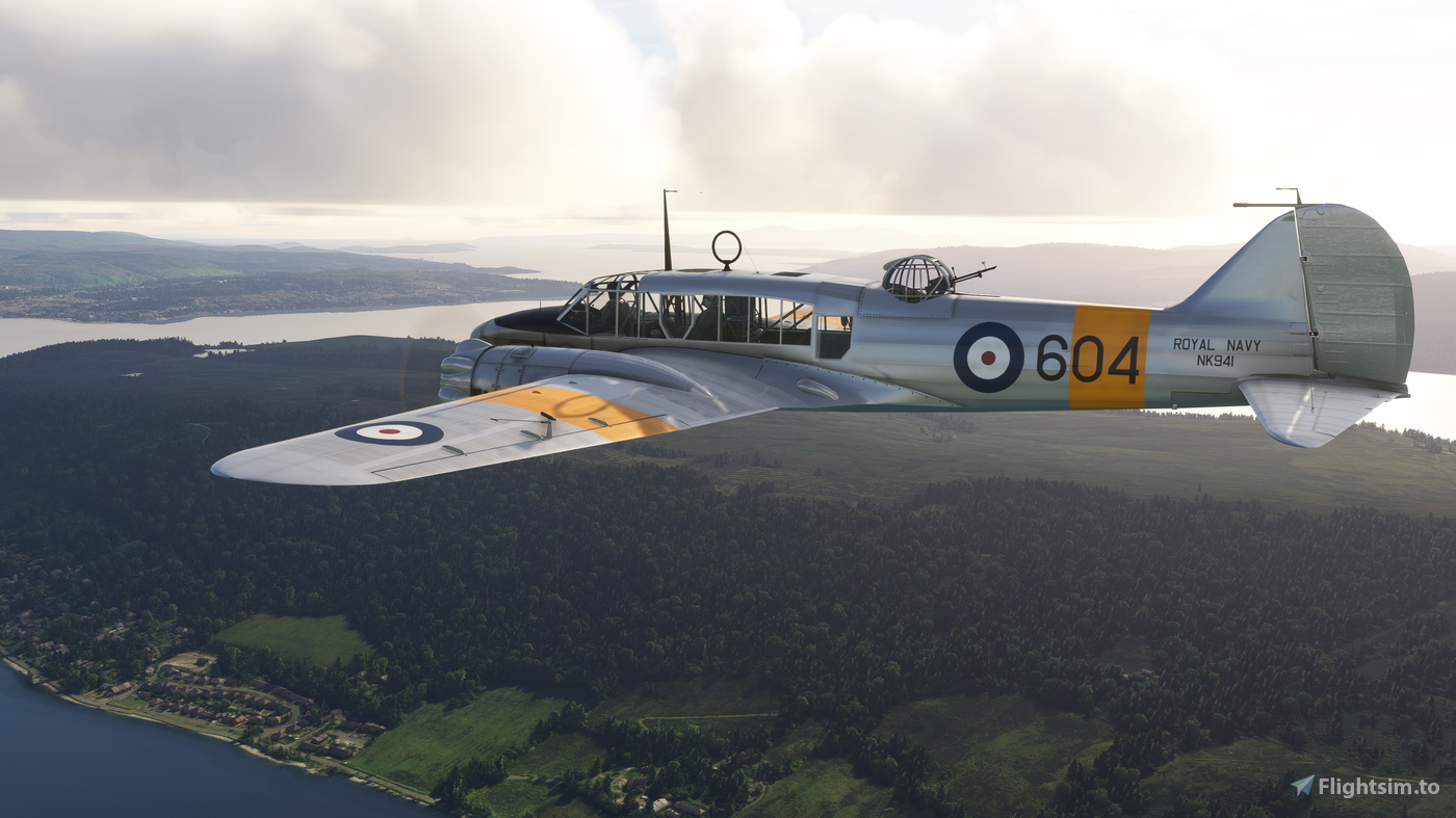 Avro Anson Royal Navy #604 for Microsoft Flight Simulator | MSFS