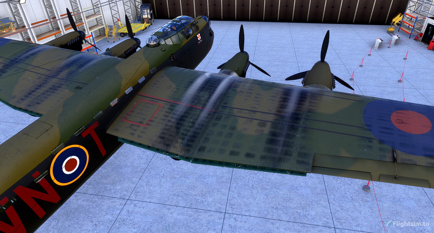 Avro Lancaster - PA474 - Leader - BBMF for Microsoft Flight Simulator ...