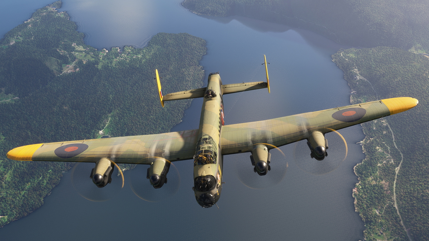 Avro Lancaster – HW-Z für Microsoft Flight Simulator | MSFS